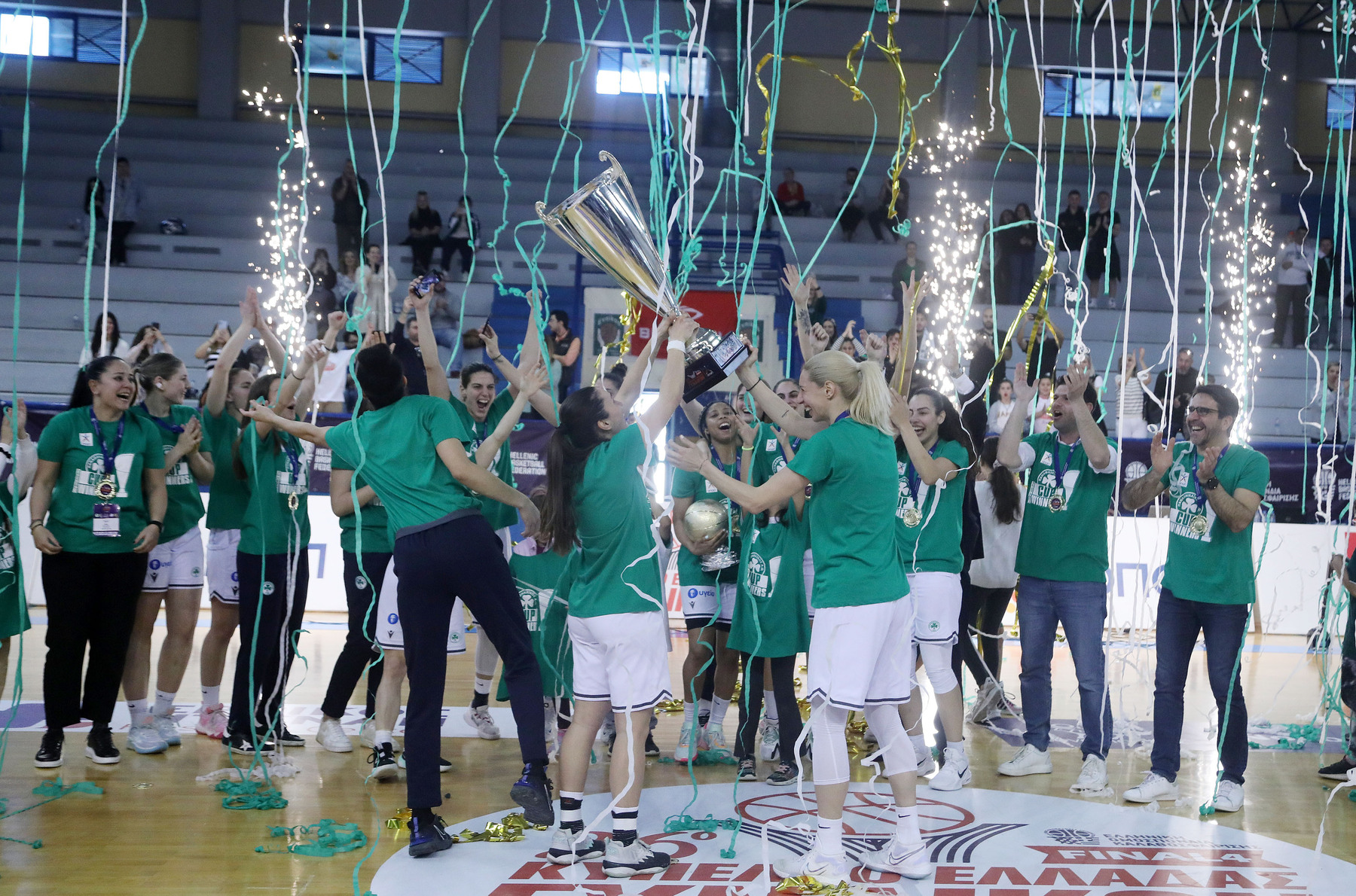 Κυπελλούχος Ελλάδας ο Παναθηναϊκός στο μπάσκετ Γυναικών (video)