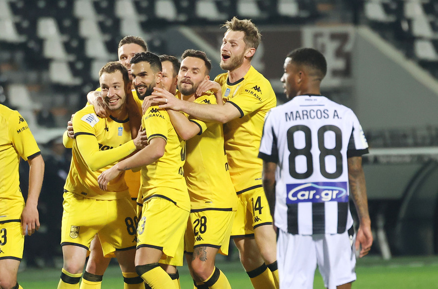 ΠΑΟΚ – Άρης 0-1: Μεγάλο «διπλό» για την ομάδα του Μάντζιου στην Τούμπα ...