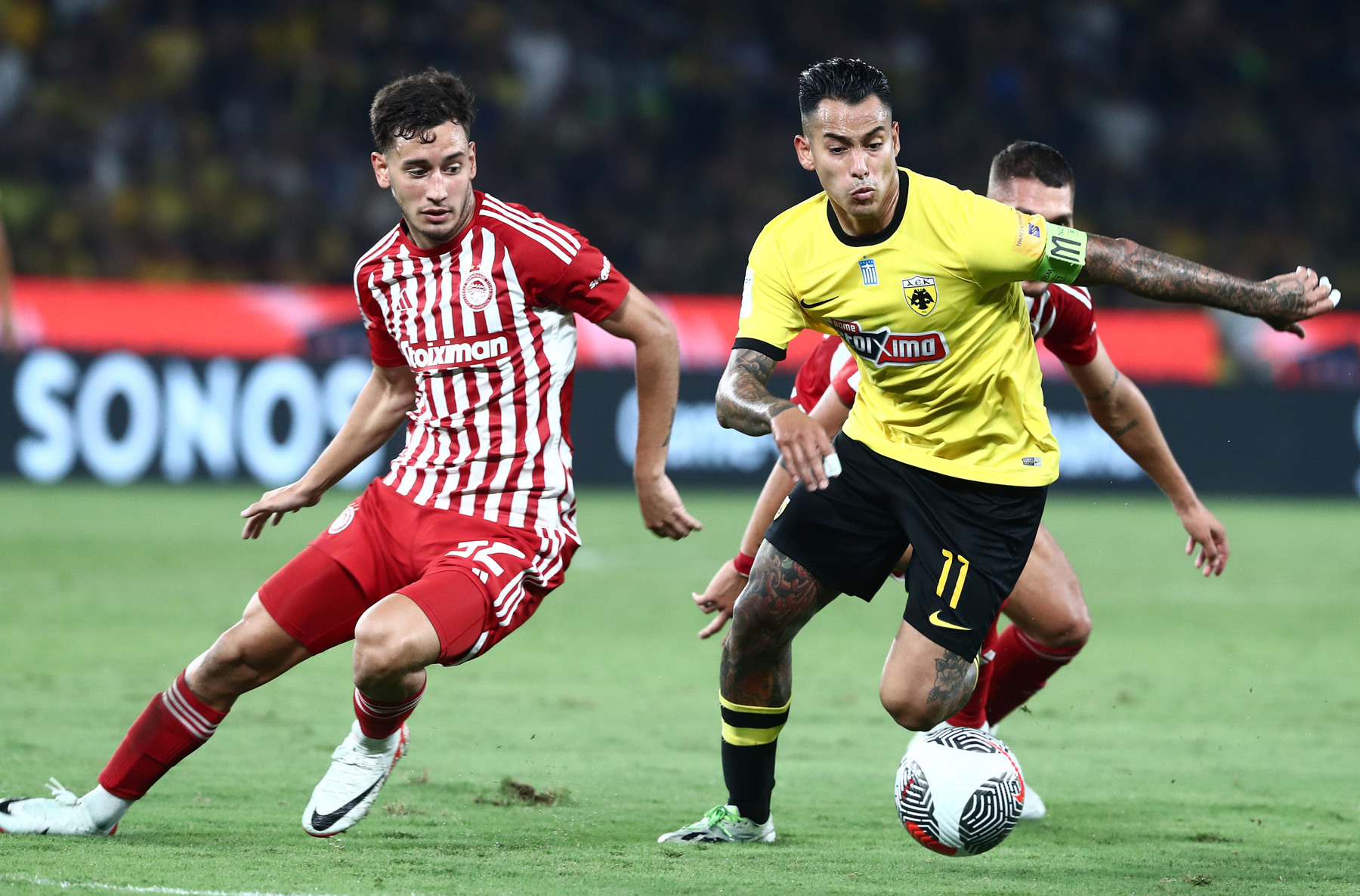 ΑΕΚ - Ολυμπιακός 1-1: Μοιρασιά στην Νέα Φιλαδέλφεια (video)
